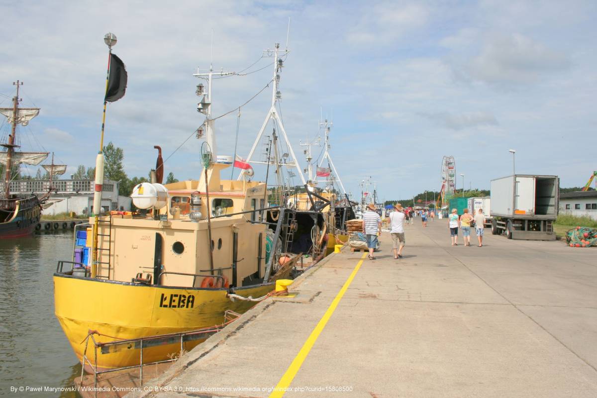 Port morski Łeba - Atrakcje turystyczne - Odkrywcza turystyka