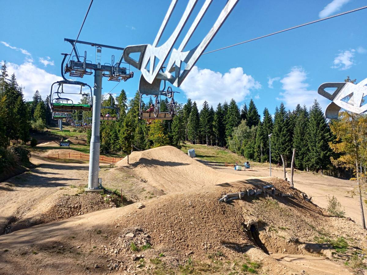 Bike Park Skolnity w Wiśle - Atrakcje turystyczne - Odkrywcza turystyka