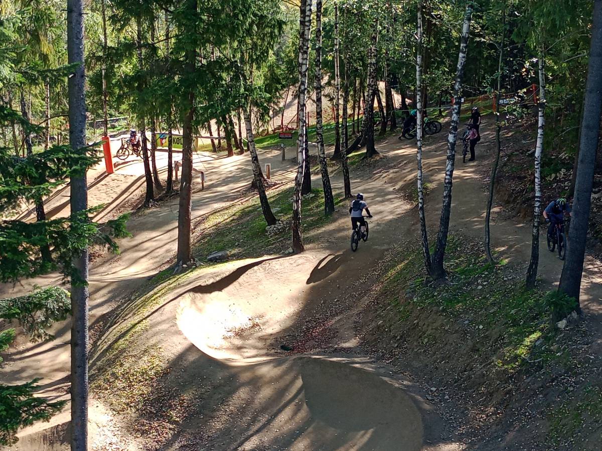 Bike Park Skolnity w Wiśle - Atrakcje turystyczne - Odkrywcza turystyka