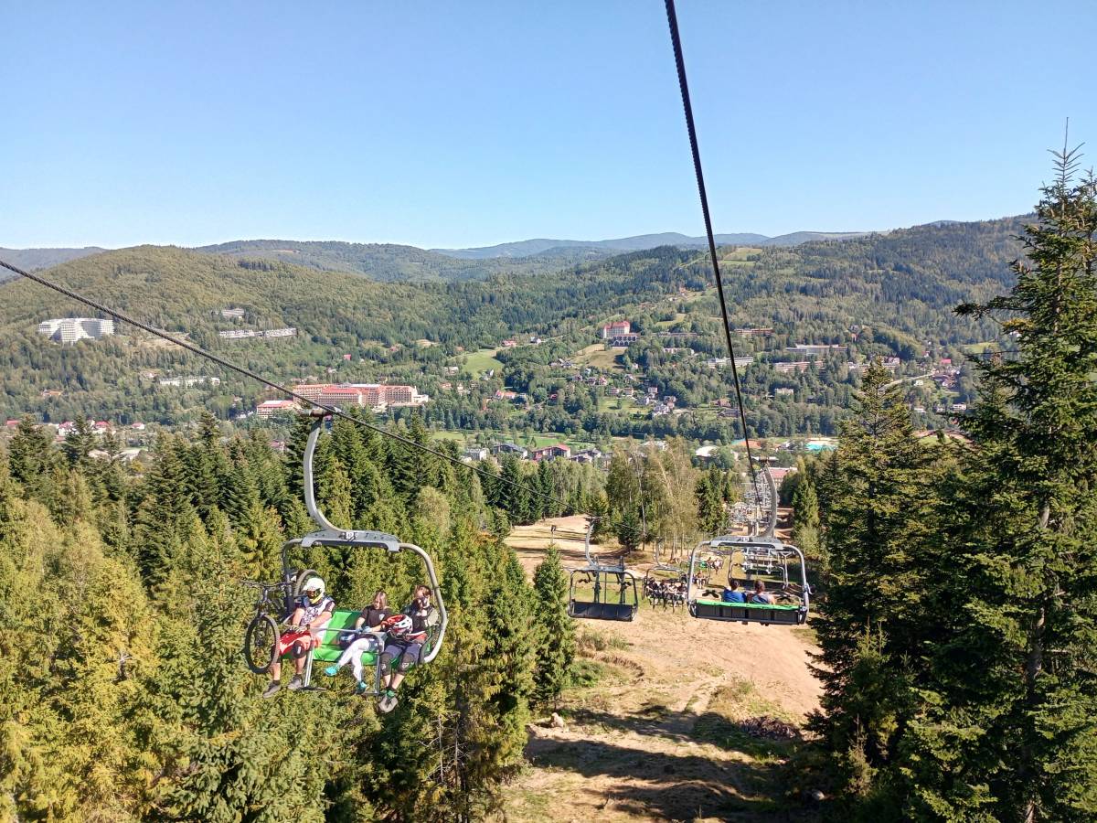 Bike Park Skolnity w Wiśle - Atrakcje turystyczne - Odkrywcza turystyka