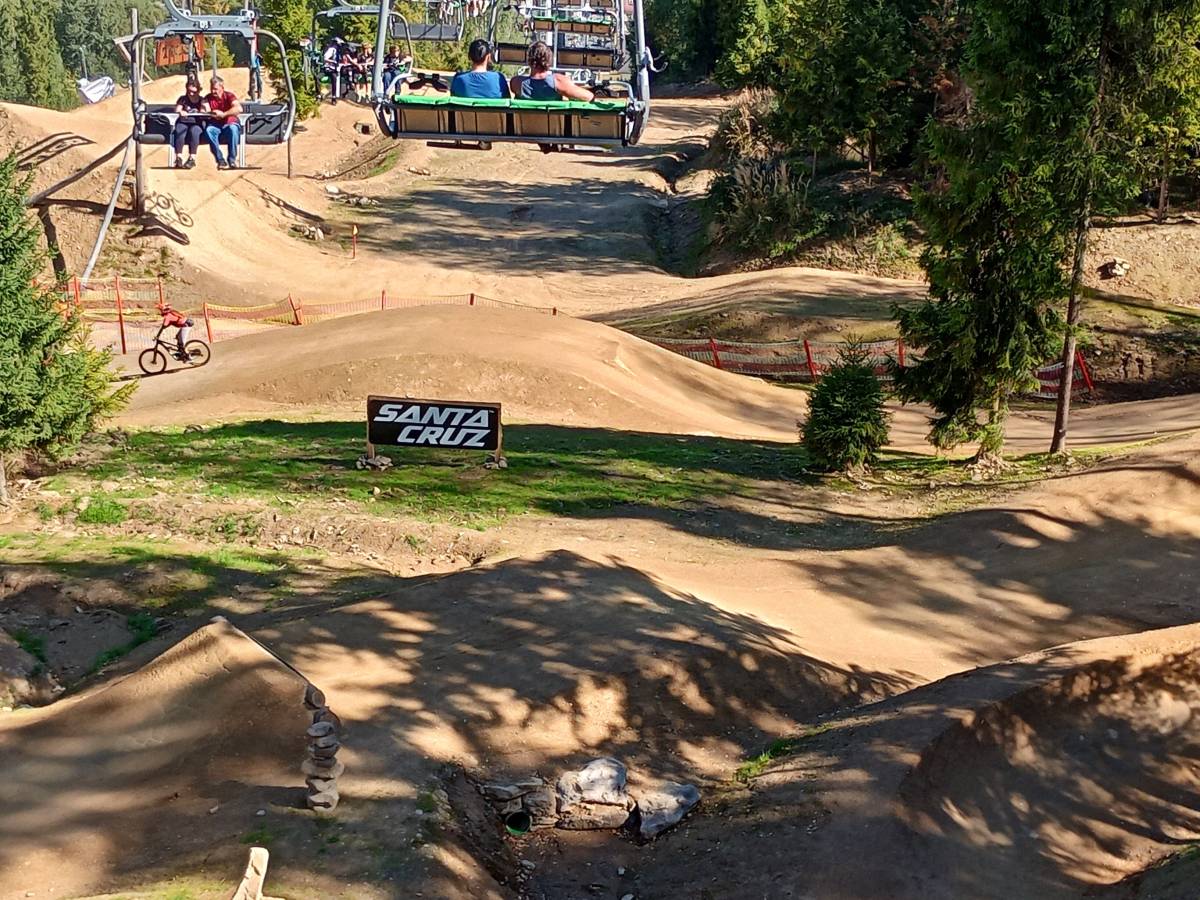 Bike Park Skolnity w Wiśle - Atrakcje turystyczne - Odkrywcza turystyka